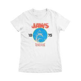 Shirt "JAWS Bigger Boat Tour Girly Tee" in Wei&szlig; | Gr.: M