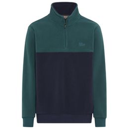 MAN'S WORLD Man's World Fleecepullover in marine gr&uuml;n | Gr.: XXXL