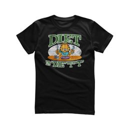 GARFIELD T-Shirt "Diet is "Die" With a "T" T-Shirt" in Schwarz | Gr.: XXL