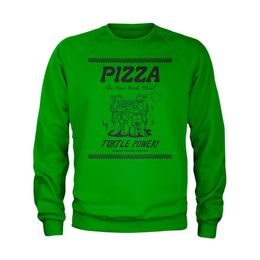 Teenage Mutant Ninja Turtles Pullover "The New York Slice Sweatshirt" in Grün | Gr.: M