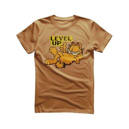 T-Shirt "GARFIELD Level Up T-Shirt" in Gold | Gr.: S