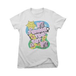 Shirt "MTV Tuning You Out Girly Tee" in Wei&szlig; | Gr.: XXL