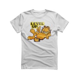 T-Shirt "GARFIELD Level Up T-Shirt" in Weiß | Gr.: M