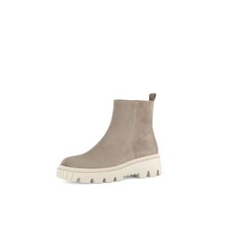 Gabor Fashion Plateau Stiefeletten in beige | Gr.: 41