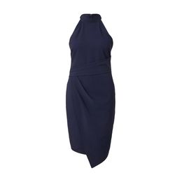 Lipsy Kleid Damen Größe 42 navy Winterkleid