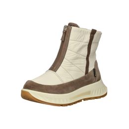 Ara Stiefelette in Wei&szlig;/Braun | Gr.: 43