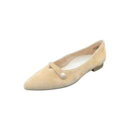 Paul Green Leder-Ballerinas in Hellbraun | Gr.: 39