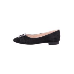 Paul Green Leder-Ballerinas in Schwarz | Gr.: 3,5