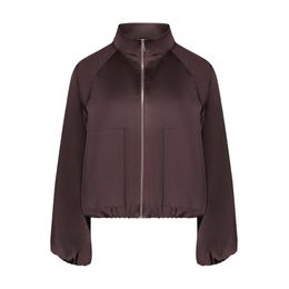 Cartoon Bomberjacke mit Eingrifftaschen in Braun | Gr.: 38
