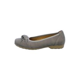 Gabor Comfort Klassische Ballerinas in Grau | Gr.: 40,5