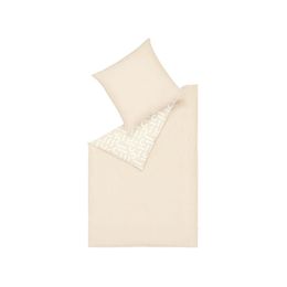 Esprit Winter Bettwäsche FLANELL in Beige | Gr.: 135x200 cm (80x80 cm)