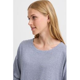 Fransa Langarm-Bluse FRCISCO Box fit in Vintage Indigo Mix | Gr.: L