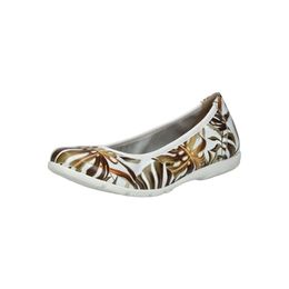 Caprice Ballerinas in Weiß/Braun | Gr.: 36