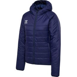 Hummel Jacke "Hmlgo Quilted Hood Jacket Woman" in Blau | Gr.: L