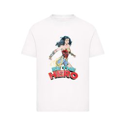 F4NT4STIC T-Shirt Wonder Woman Be The Hero in weiß | Gr.: 158/164
