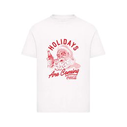 F4NT4STIC T-Shirt Coca Cola Holidays Are Coming 2 in weiß | Gr.: 122/128