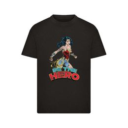 F4NT4STIC T-Shirt Wonder Woman Be The Hero in schwarz | Gr.: 158/164