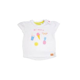 LEMON BERET Baby-M&auml;dchen Sommer T-Shirt in Wei&szlig; | Gr.: 74