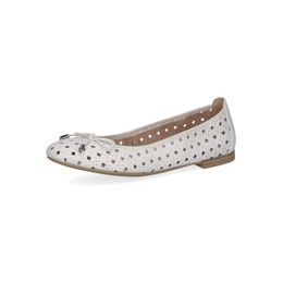 Caprice Ballerinas in Weiß | Gr.: 36