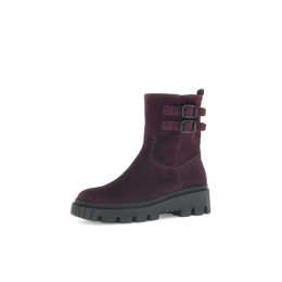 Gabor Fashion Biker Boots in rot | Gr.: 39