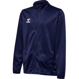 Hummel Kinder Trainingsjacke "Hmlessential Track Jacket Kids" in Blau | Gr.: 104