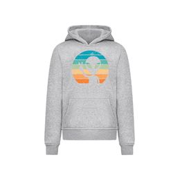 F4NT4STIC Sweatshirt 'Alien Piece Sonnenuntergang' girl Grey size 158/164