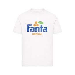F4NT4STIC T-Shirt Fanta Orange in weiß | Gr.: 134/140