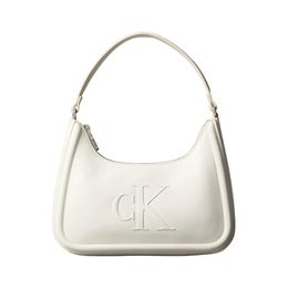 Calvin Klein Schultertasche Damen Gr&ouml;&szlig;e One Size wollwei&szlig;