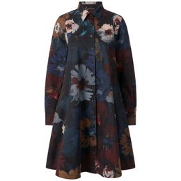Hannes Roether Damenkleid geknöpft S Multicolor