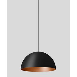 Bega 50993.6K3 Pendelleuchte Samtschwarz/Kupfer matt schaltbar