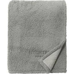 HECHTER PARIS Wohndecke »0238003« Sherpa Wohndecke, Kuscheldecke, superweich, bequem, wohlig warm sturmgrau Obermaterial: 100% Polyester B/L: 150...