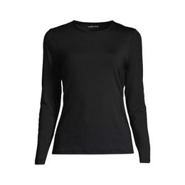 LANDS' END Badeshirt, Damen,  Schwarz, Nylon-Mischung, by Lands' End