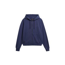 Superdry & Co Zip-Up Hoodie 'Essential' female Blue size 40