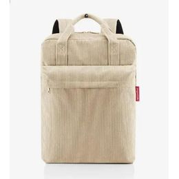 Reisenthel Allday Backpack M cord sand ca.30x39x13 cm