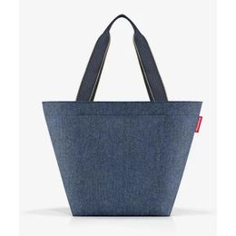 Reisenthel Shopper M Herringbone dark blue 51x30.5x26 cm
