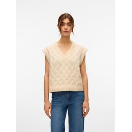 V&eacute;ro Moda Vero Moda Pullunder Damen Gr&ouml;&szlig;e L sand