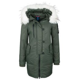 HOMEBASE Winter Parka female Green size M