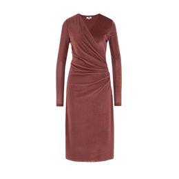 WE Fashion Kleid Damen Gr&ouml;&szlig;e 44 burgunder Winterkleid