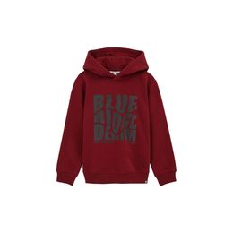 WE Fashion Sweatshirt Jungen Gr&ouml;&szlig;e 122/128 dunkelgrau / rot