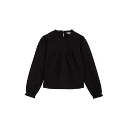 WE Fashion Bluse M&auml;dchen Gr&ouml;&szlig;e 122/128 schwarz