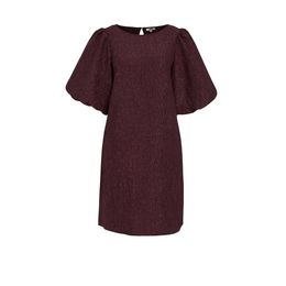 WE Fashion Kleid Damen Gr&ouml;&szlig;e 44 aubergine Winterkleid