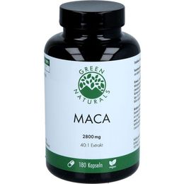 Heilpflanzenwohl GmbH Green Naturals Maca 2800mg hochdos.40:1 vegan Kps. 180 St