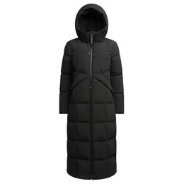 JACK1T Jacke ' Black Star Extra Long Puffer Matt ' Damen Gr&ouml;&szlig;e L schwarz