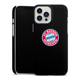 DeinDesign iPhone 13 Pro Max Handy Premium Case Smartphone Handyh&uuml;lle Schutzh&uuml;lle matt Fc Bayern M&uuml;nchen Logo Official Licensed Product Premium Case