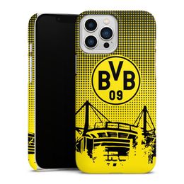DeinDesign iPhone 13 Pro Max Handy Premium Case Smartphone Handyh&uuml;lle Schutzh&uuml;lle matt Bvb Stadium Borussia Dortmund Premium Case