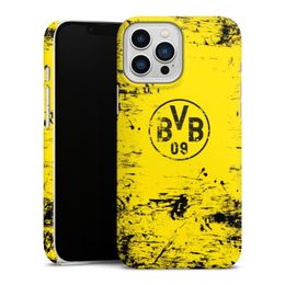 DeinDesign iPhone 13 Pro Max Handy Premium Case Smartphone Handyh&uuml;lle Schutzh&uuml;lle matt Bvb Official Licensed Product Borussia Dortmund Premium Case