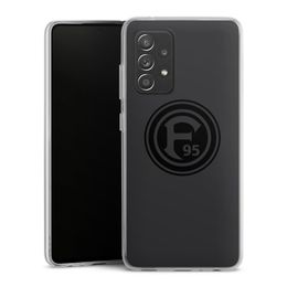 DeinDesign Galaxy A52s 5G Handy Silikon H&uuml;lle Case transparent Handyh&uuml;lle Logo F95 Fortuna D&uuml;sseldorf Silikon Case