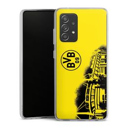 DeinDesign Galaxy A52s 5G Handy Silikon H&uuml;lle Case transparent Handyh&uuml;lle Stadium Bvb Borussia Dortmund Silikon Case