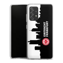 DeinDesign Galaxy A52s 5G Handy Silikon H&uuml;lle Case transparent Handyh&uuml;lle Eintracht Frankfurt Official Licensed Product Sge Silikon Case