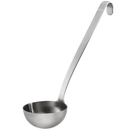 Sch&ouml;pfl&ouml;ffel Gefu "BASELINE", silber, B:8cm &Oslash;:9cm, Edelstahl 18/10, Kochl&ouml;ffel, Sch&ouml;pfl&ouml;ffel, Edelstahl 18/10